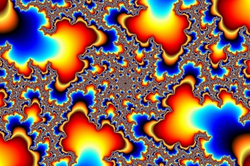 "fire pop" fractal image by Orbulon. HD Wallpapers, posters, comments ...